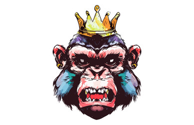 Angry Ape Vector Images (over 2,600)