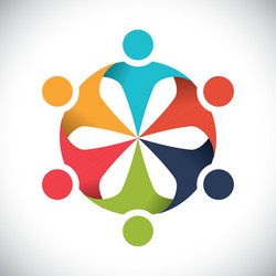 Unity people Royalty Free Vector Image - VectorStock