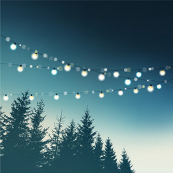 String Party Lights Background