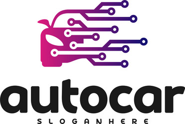 Collection of car logo design template point Vector Image