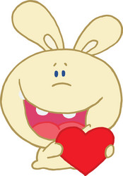 Jack rabbit cartoon Royalty Free Vector Image - VectorStock