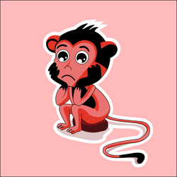 Happy Sad Monkey Vector Images (over 220)