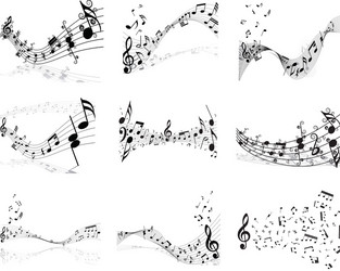 Musical staff Royalty Free Vector Image - VectorStock
