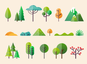 Forest Royalty Free Vector Image - VectorStock