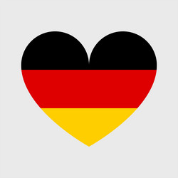 Germany flag icon german Royalty Free Vector Image
