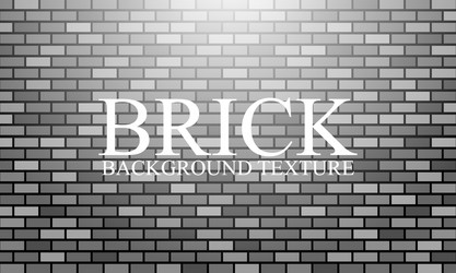 Brick texture seamless wall background Royalty Free Vector