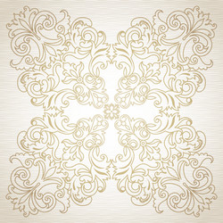 Two ornate decorated arrows in victorian style Vector Image