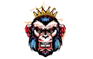Angry Ape Vector Images (over 2,600)