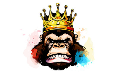 Angry Ape Vector Images (over 2,600)