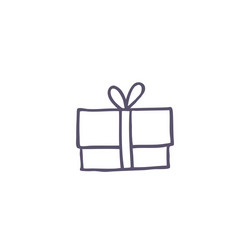 Set of hand drawn quote dashed line boxes doodle Vector Image