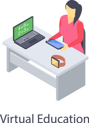 Virtual Education Vector Images (over 20,000)