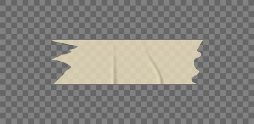 Adhesive tape sticky paper strip Royalty Free Vector Image