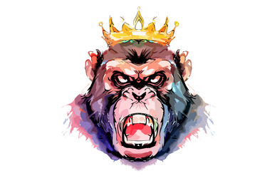 Angry Ape Vector Images (over 2,600)