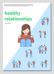 Child abuse brochures Royalty Free Vector Image