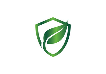 Recycle green leaf environment logo Royalty Free Vector