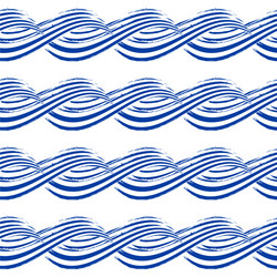 Wavy seamless pattern Royalty Free Vector Image