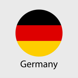 German flag round Vector Images & Graphics for Commercial Use | VectorStock