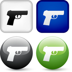 Glossy buttons Royalty Free Vector Image - VectorStock