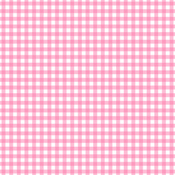 Cute pink gingham pattern Royalty Free Vector Image