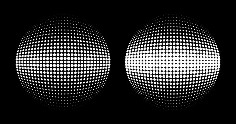 Magma logo half sphere and orbits emblems abstract