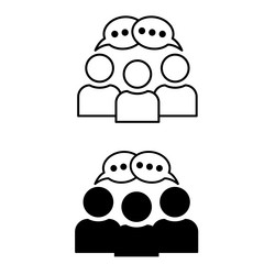 Office work icons black and white man Royalty Free Vector