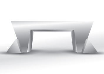 Gate exhibition Royalty Free Vector Image - VectorStock