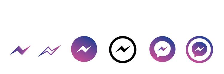 Facebook Messenger Icon Circle Vector Images (over 140)