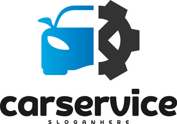 People services logo electrical Royalty Free Vector Image