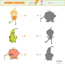 Visual puzzle or picture riddle Royalty Free Vector Image