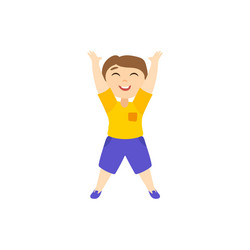 Boy Hands Up Vector Images (over 7,200)