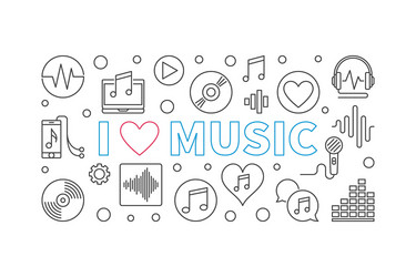 I Love Music Poster Vector Images (over 130)