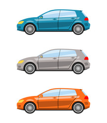 Car icon set Royalty Free Vector Image - VectorStock