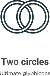 Infographic Two Connected Circles Vector Images (over 450)