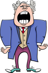 Opera singer Royalty Free Vector Image - VectorStock