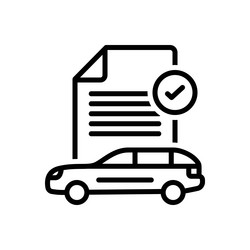 Permit Royalty Free Vector Image - VectorStock