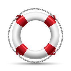 Life buoy ring Royalty Free Vector Image - VectorStock