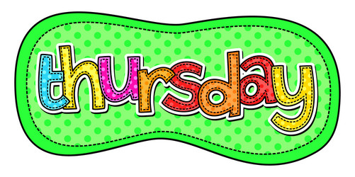 Thursday Vector Images (over 4,700)