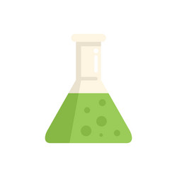Chemical pot icon outline lab research Royalty Free Vector