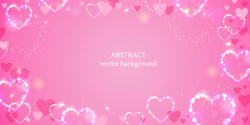 Pink background set Royalty Free Vector Image - VectorStock