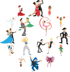 Cartoon sport icons Royalty Free Vector Image - VectorStock