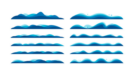 Wave Footer Vector Images (over 2,000)