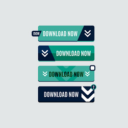 Upload web button flat design Royalty Free Vector Image