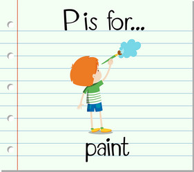 Letter P Flashcards Vector Images (over 440)