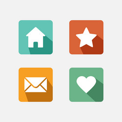 App icons Royalty Free Vector Image - VectorStock