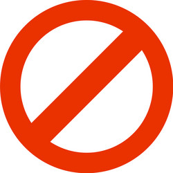 Stop sign design red Royalty Free Vector Image