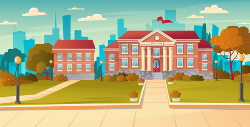 School Courtyard Vector Images (over 190)