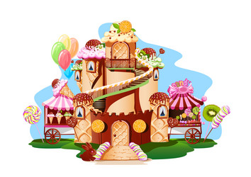 Castle Candy Land Vector Images (over 140)