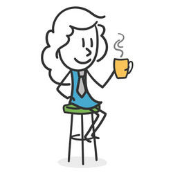 Stick Figure Coffee Vector Images (over 120)