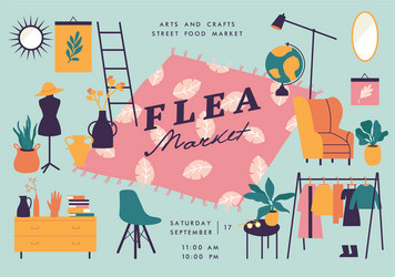 Flea Market Posters Vector Images (over 330)