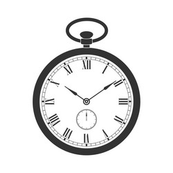 Pocket watch set Royalty Free Vector Image - VectorStock